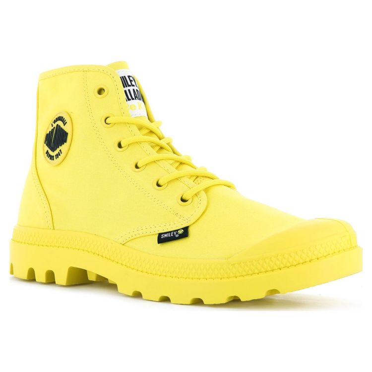 Ботинки женские Palladium Pampa Hi Be Kind 77079-736 высокие желтые ...